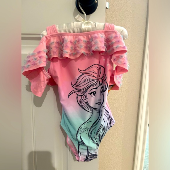 Disney | Swim | Disneys Frozen Elsa Girls Swimsuit | Poshmark